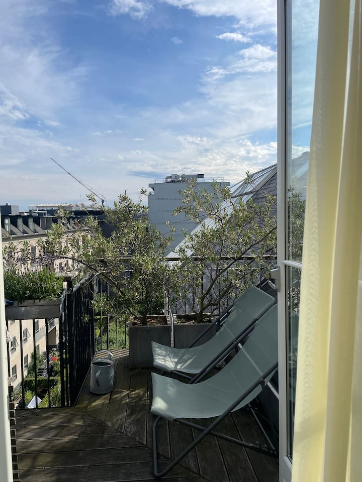 Penthouse-lejlighed Ved Søerne - Copenhagen