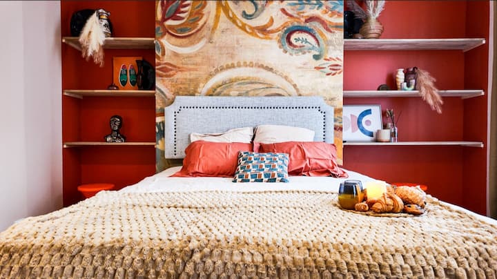 La Platine 70s - Suite Balneo By Lilac Lane - Melun