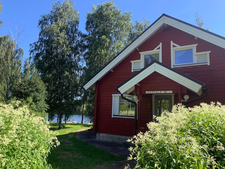 Tahkon Riihiranta 5 - Suuri Tasokas Rantamökki - Kuopio