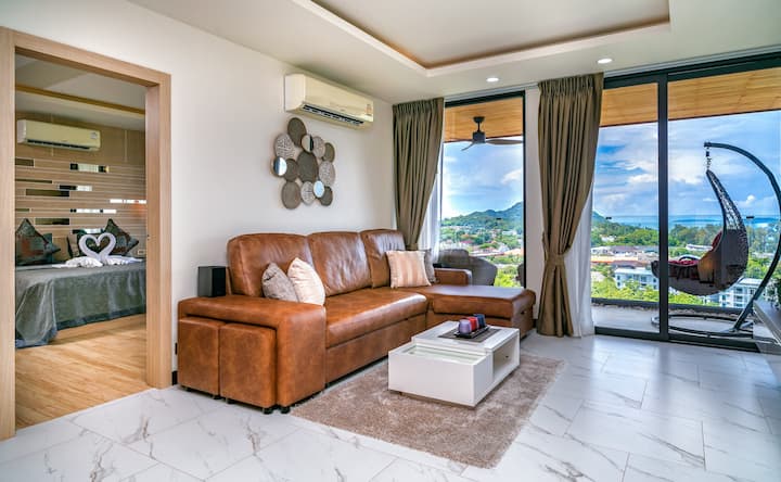 Breathtaking Seaview 2 Bedroom Apartment @Rawai - Kata Beach