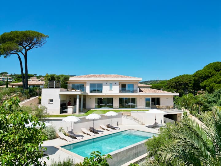 Villa Neuve, Proche Centre Ville, Plage à 100 M - Sainte-Maxime