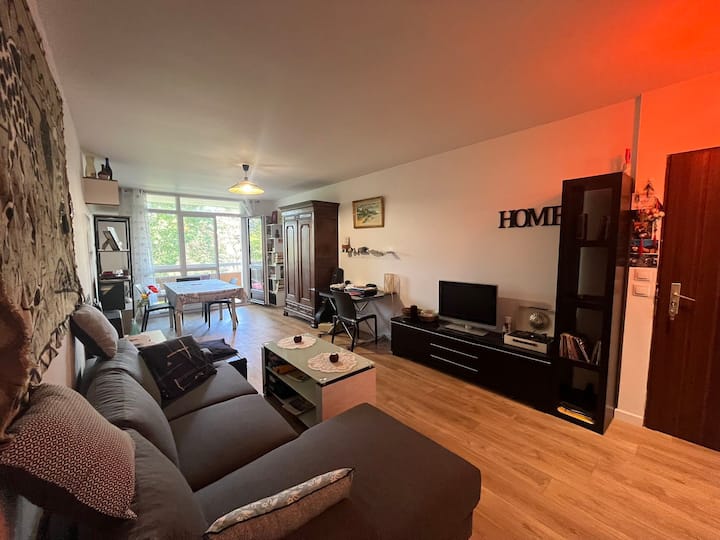 Chambre Privée Avec Grand Balcon - Lormont