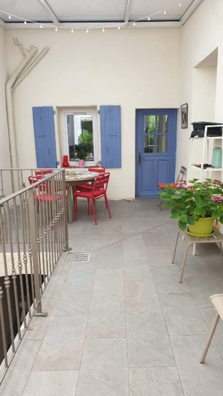 Centre Village Terrasse, 2 Chambres, Rivière à 1km - Les Vans