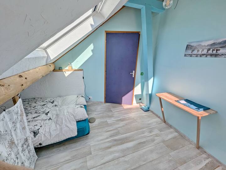 1 Chambre Ensoleillée à La Montagne - La Féclaz