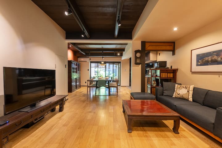 A Spacious And Traditional Machiya With A Garden - Kioto