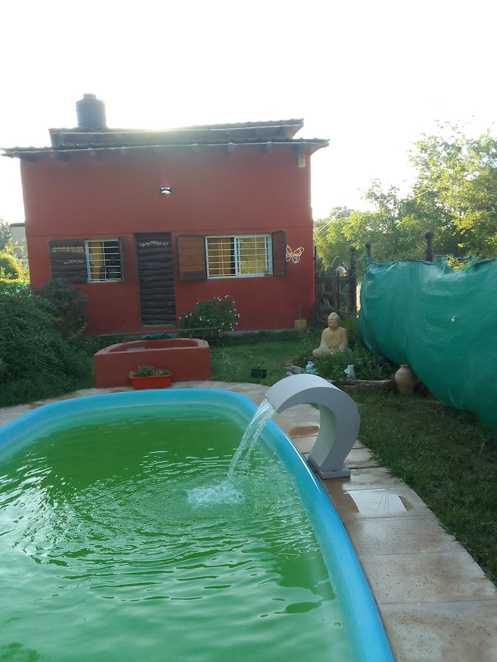 Cabaña Con Pileta En Las Sierras - Cosquín