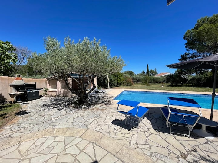 Ruime 8-pers. Villa Met Zwembad - Cotignac