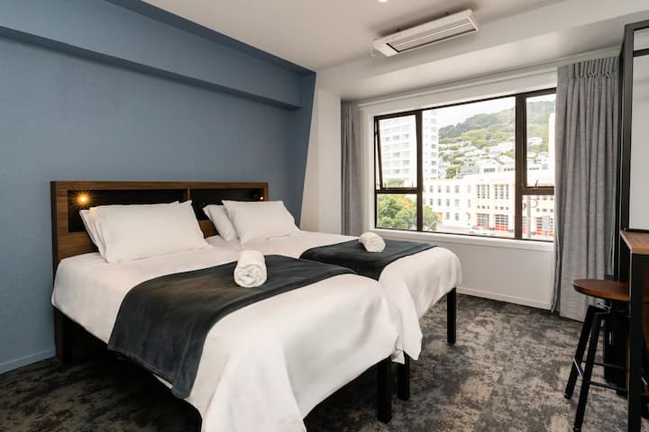 Hhwl - Twin Room Shared Bathroom 7 - Wellington, Nueva Zelanda