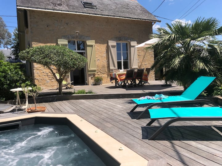 Maison De Charme, Accès Direct Plage 50m à Pied - La Turballe