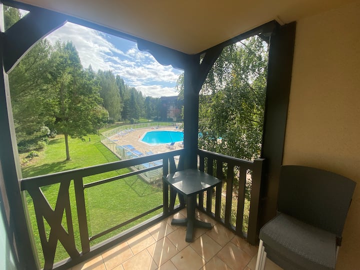 T2 Vue Piscine - Deauville