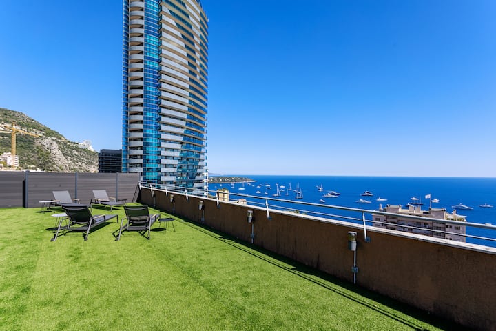 Moderne & Somptueux Penthouse Aux Portes De Monaco - Beausoleil