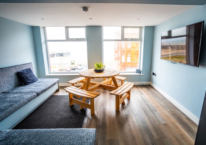 Soho Duplex Promenade Seaview Apartment - ブラックプール