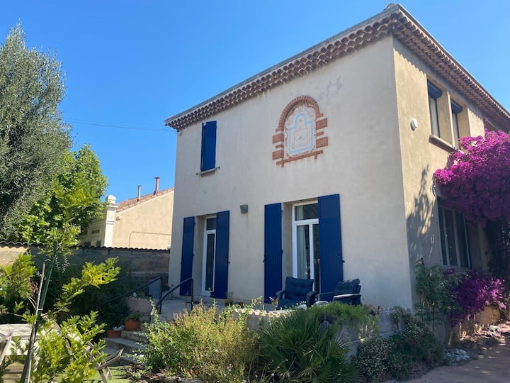 Maison 8 Pers, Jardin, 100m Mer - Marseille