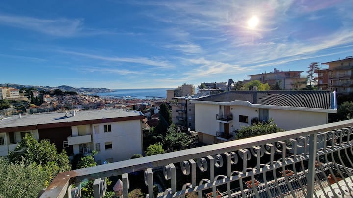 Wh - Villa - Vista Mare - Doppio Parcheggio - Wifi - Sanremo