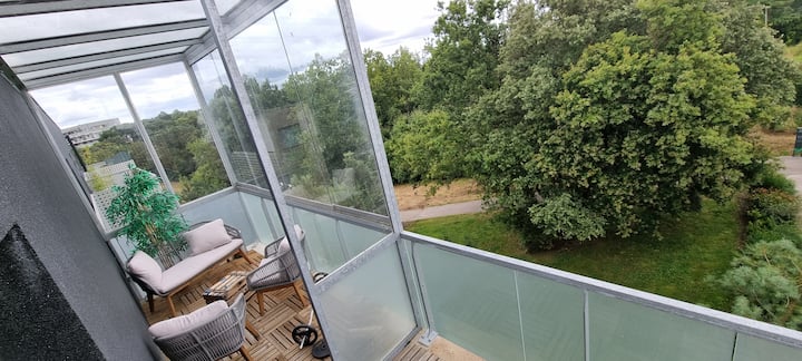 Appart' Nature - Balcon & Patio - Sillon de Bretagne