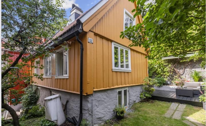 Hyggelig Hus Midt I Oslo Sentrum Med Privat Hage - Oslo