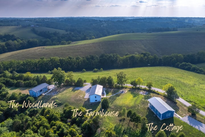 100 Acre Relaxing Retreat Near Ark- Four Houses - Falmouth, KY