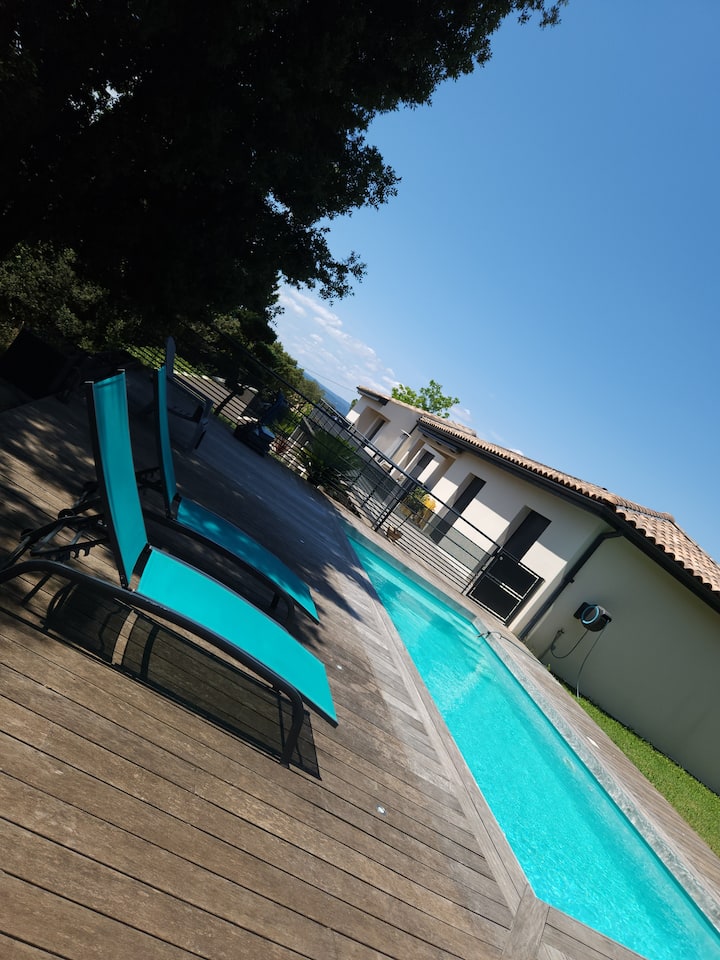 Villa Paisible Avec Piscine - Saint-Paul-Trois-Châteaux