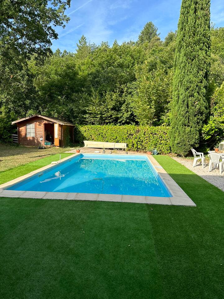 Maison De Vacances Avec Piscine Privée - Lamalou-les-Bains
