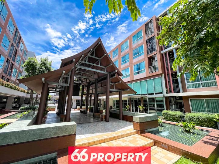 Apartment In Local Area, Big Pool, Gym And Quiet - Chiang Mai