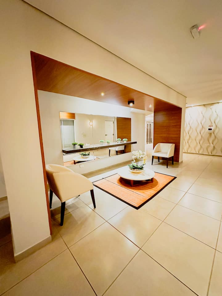 Flat 1204: 300m Da Uem, Totalmente Equipado - Maringá