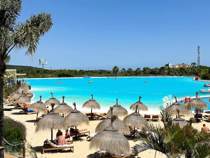 Luxury Apartment At Lagoon With Private Beach - Casares