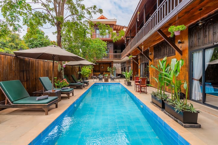 Charming Renovated Double Room For 2 Persons - Cambodia