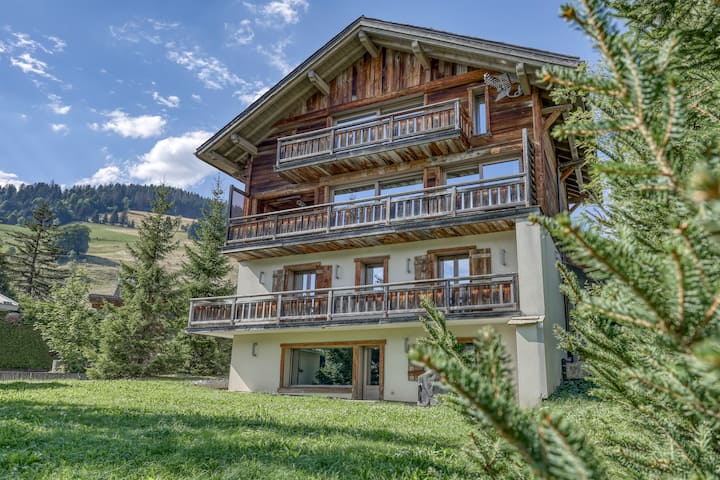Chalet De Luxe Proche Du Village - Megève