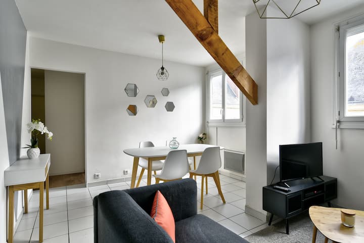 Spacieux & Familial 3 Chambres Proche Gare - Saumur