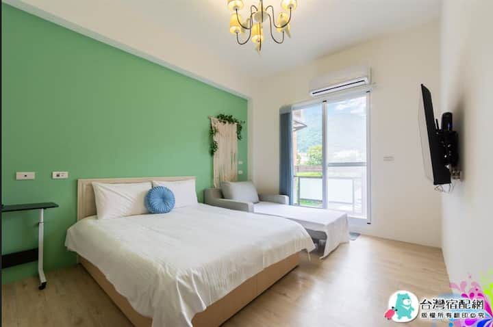 宜蘭 狗窩民宿 雙人套房202 - 솽시 구