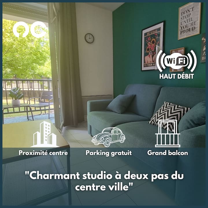 Le St Gilles - Proche Centre - Terrasse - Parking - Orthez