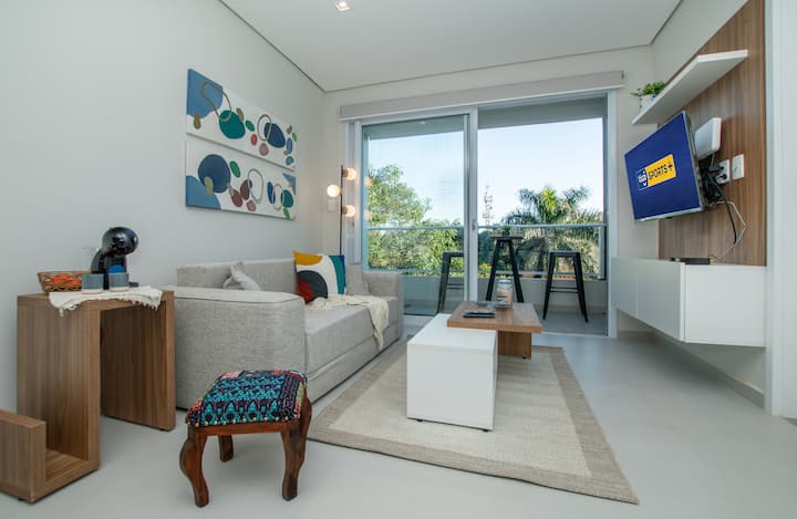 New 1br W/ Desk & Premium King-size Bed - 