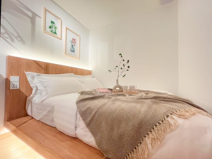 (Sleep Box Penang) Deluxe Queen - Private Bathroom - Penang