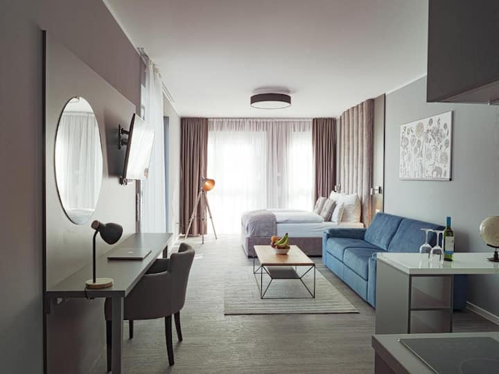 Studio With Kitchen And Balcony - Frankfurt am Main
