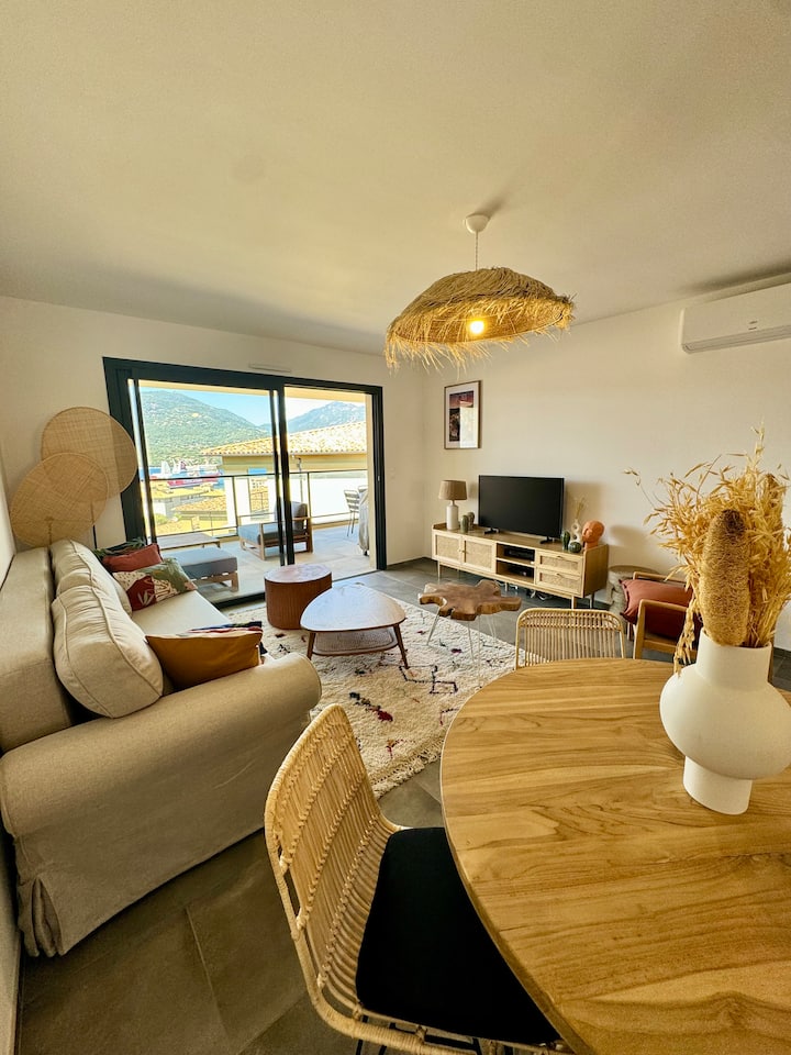 Magnifique Appart T3 Vue Mer - Propriano