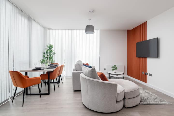 2-bed | Free Parking |Business|leisure - Buckinghamshire