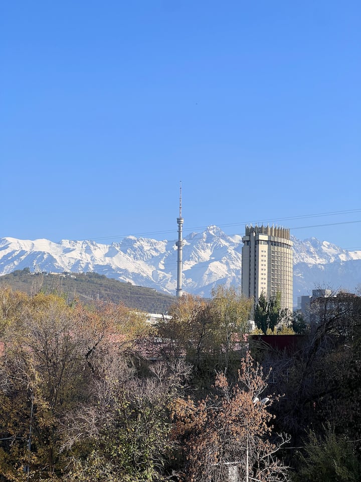 Golden Square · Mountain View | Central Almaty Apt - Kazakhstan