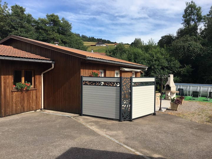 Chalet 2/8 Persones Avec Piscine - Vosges