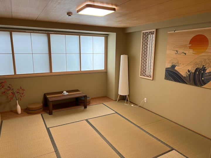 Japanese-style Suite/ueno/hdtv/36sqm/wifi/401 - 上野