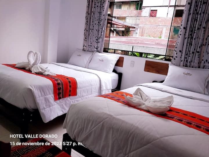 Habitacion Matrimonial+adicional - Aguas Calientes