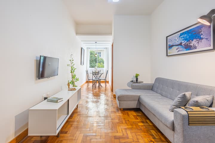 Cozy Apt In Copacabana With 2 Bedrooms And 2 Baths - Rio de Janeiro