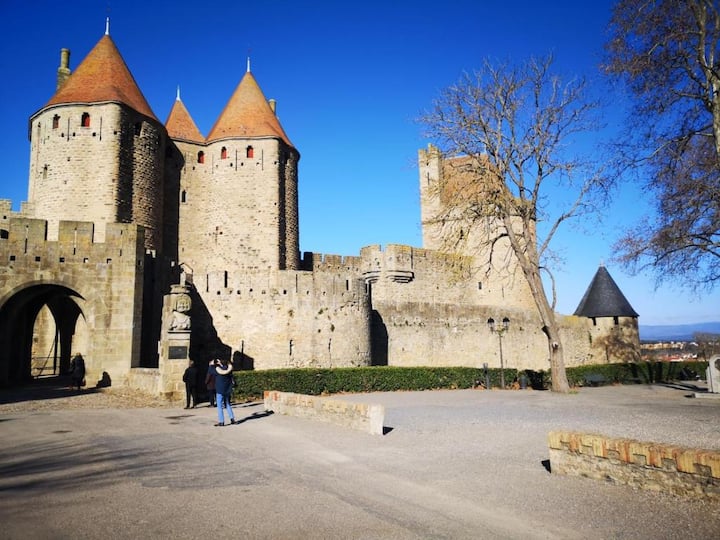 Le Loft, Accés Cité " Porte Narbonnaise" 5 Minutes - Carcassonne
