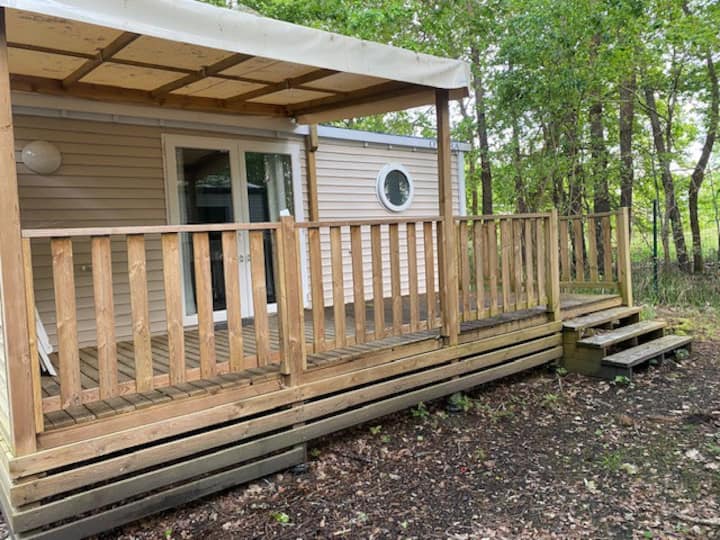 Mobil Home Dans Camping 4 * - Mimizan-Plage