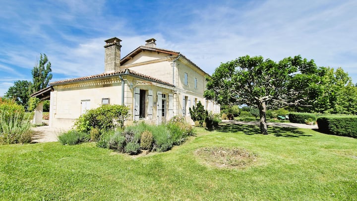 Beautiful House With Pool Quiet Location 10 Pers - Coutras