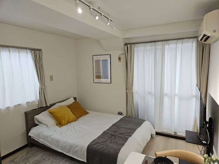 羽田空港直結/大森町駅徒歩8分/2名様/ダブルベッド/コンビニ徒歩2分 - Kawasaki