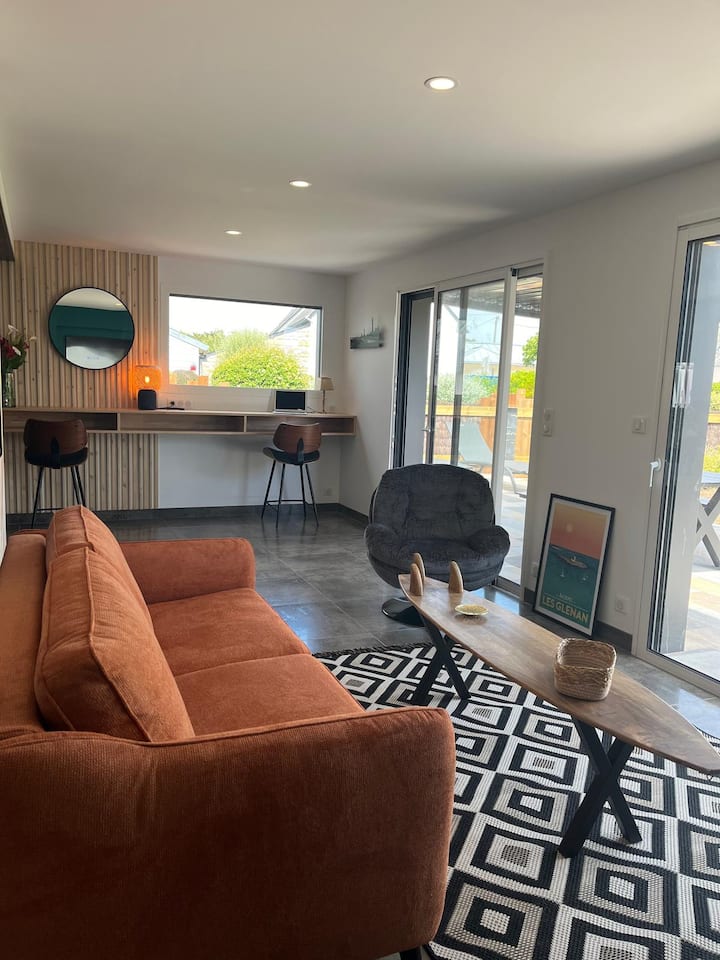 Maison Avec Piscine Chauffée D'avril à Octobre - Penmarch