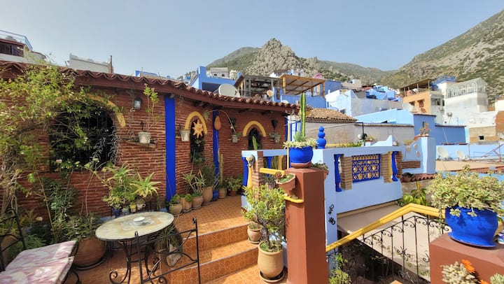 Hotel Gernika For Group With Amazing Terrace - Chefchaouen