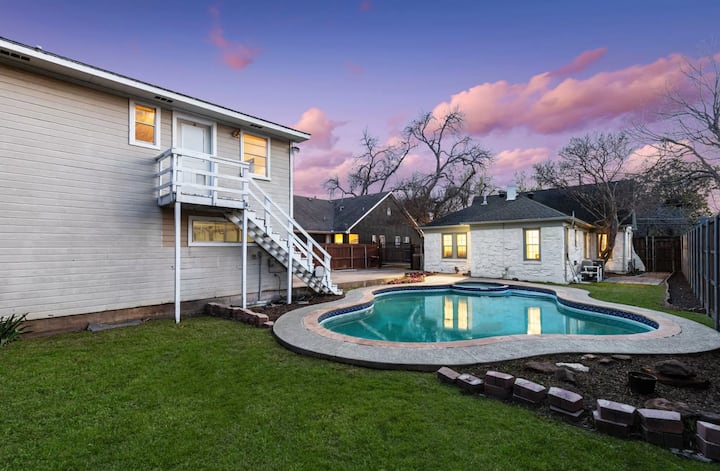 Oak Lawn Heights Tutor W/ Private Pool - - Dallas, TX