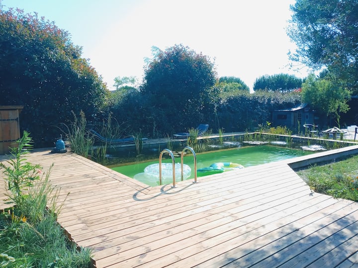 Charmante Maison En Bois - Parentis-en-Born