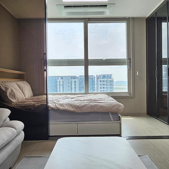 "리브하우스8#오션뷰#top층#반달섬#거북섬#오이도#대부도 - Ansan-si